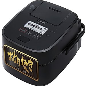 Panasonic SR-VSX101-K Steam & Variable Pressure IH Rice Cooker 5.5 Go Cook IoT Compatible Black 100V