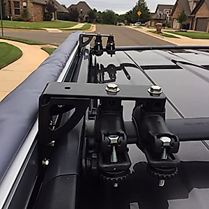 ARB 813402 Awning Bracket 50 mm Wide Pre-Drilled Holes 8 mm Gusseted Awning Bracket Ideal for Additional Strength for Off-Road use or Under Extreme Conditions.