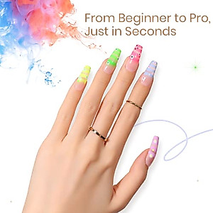 Beetles Nail Blooming Gel 15ml Clear Uv Led Blossom Gel Polish for Spreading Effect Marble Natural Stone Watercolor Floral Print Soak off Nail Gel Diy Nail Art Design Manicure