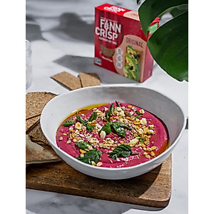 Finn Crisp Sourdough Rye Thins, Original Crispbread, 7 Ounce Boxes (Pack of 9)