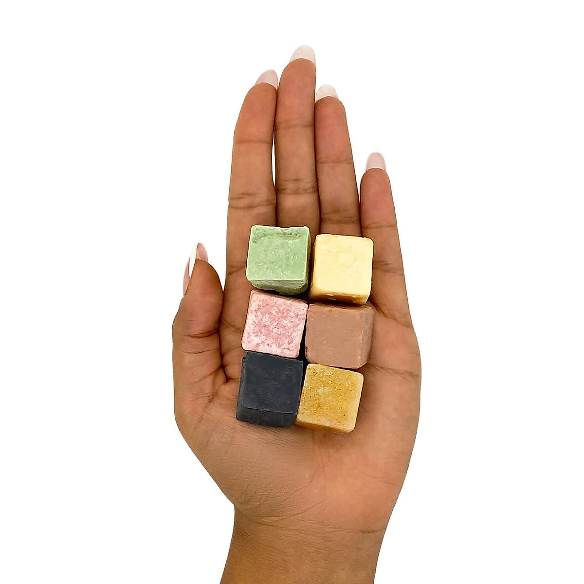 Kitsch 6 Piece Luxury Bar Sampler Set with Shampoo Bars, Conditioner Bars & Body Wash Bars - Made in US - All Natural - Bottle-Free Beauty Bars