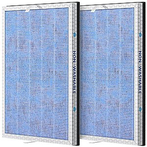 2 PACK MSA3/MSA3S True HEPA Replacement Filter Compatible with Membrane Solutions MSA3 and MSA3S Device, 3-Stage H13 True HEPA Filter