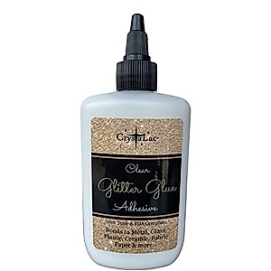 CrystaLac Glitter Glue Adhesive (4oz)