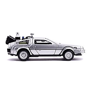 Jada Toys Back to The Future Part II 1:32 Time Machine Die-cast Car, Toys for Kids and Adults