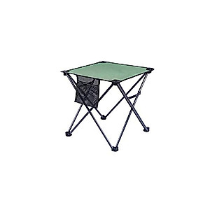 ZHYH Folding Outdoor Desk Portable Light Picnic Table Self-Driving Barbecue Tea Furniture Fishing Green Coffee Camping Table