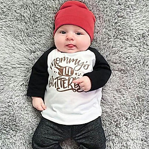 DRESHOW BQUBO 8 Pack Unisex Baby Beanie Hat Infant Toddler Kid Hats Baby Soft Cute Knit Cap Nursery Beanie