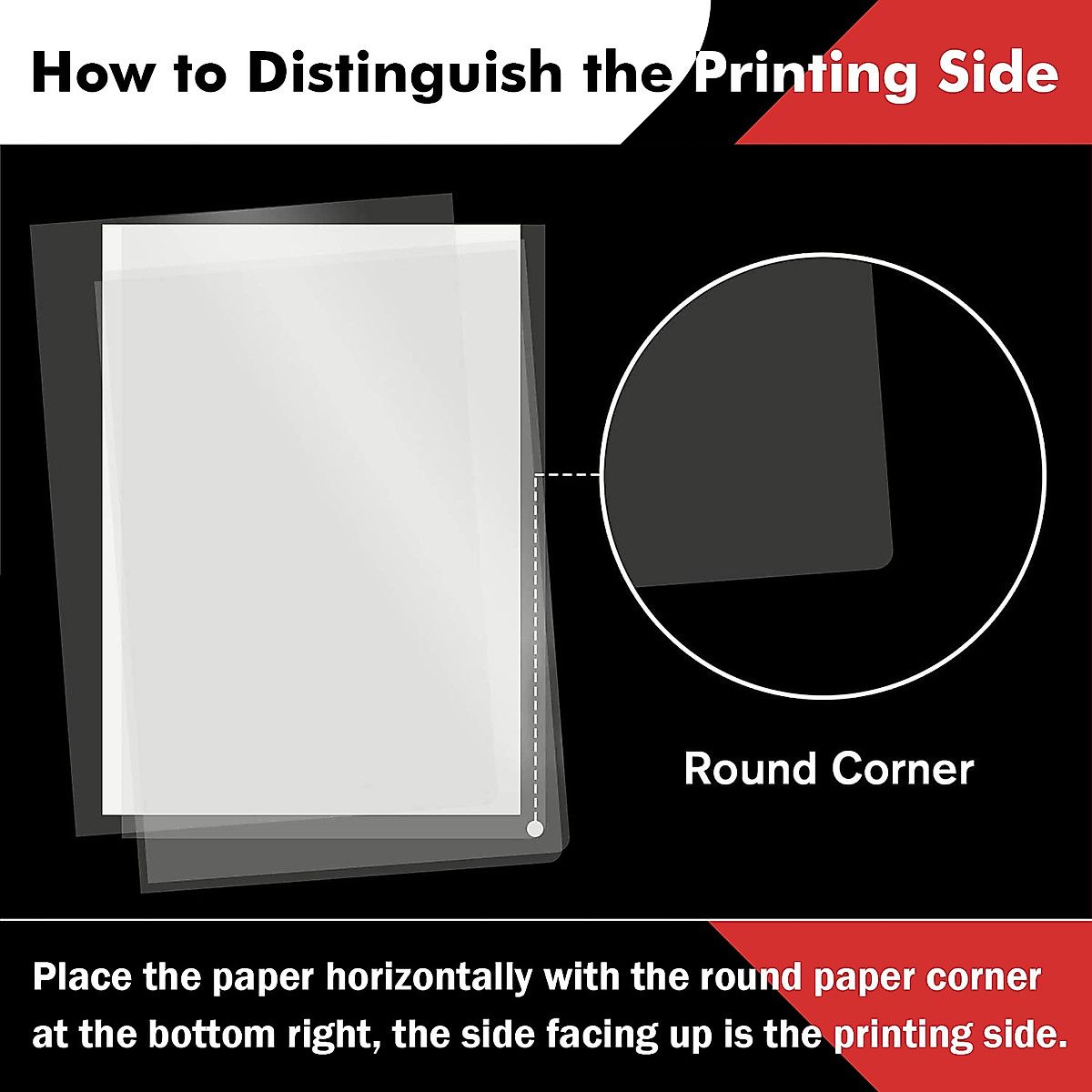 Koala Inkjet Transparency Film 50 Sheets 100% Clear Transparency Paper for Inkjet Printers, for Crafting, Overhead Projector, Screen Printing - 8.5x11 Inches