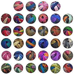 Wool Yarn Ball Thread Knitted Threads Soft and Comfortable Knitting for Mother Grandmother Crafts Making Gift