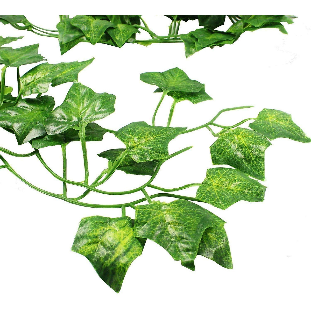 SO CAL PRO Fake Ivy Leaves Artificial Ivy Greenery Vines for Room Decor Leaves Room Decor Fake Leaves Ivy Eucalyptus Garland Faux Vines Wedding Decor (36 Strands of Ivy)
