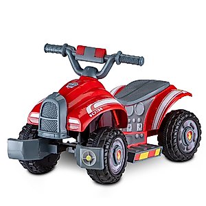 Kid Trax Nickelodeon's Paw Patrol Toddler Quad Electric Ride On Toy, 18-30 Months, 6 Volt, Max Weight 44 lbs, Blue, Large