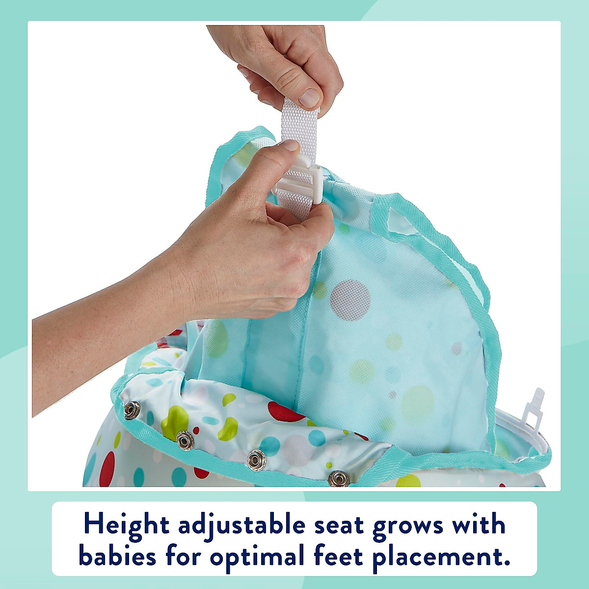 Kolcraft Tiny Steps 2-in-1 Infant & Baby Activity Walker - Seated or Walk-Behind, Jubliee