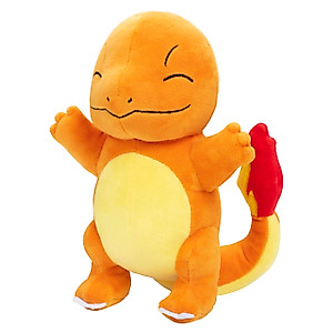 Pokémon 12" Charizard & 8" Charmander Plush 2-Pack - Evolution Set - Officially Licensed - Authentic Soft Stuffed Animal Toy Figure - Valentine's Day Easter Basket Stuffer Gift for Kids, Boys, Girls