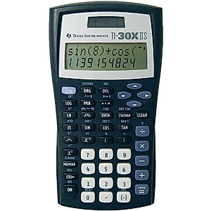 TI 30 XIIS Technical Scientific Calculator + WYNGS Protective Case Black