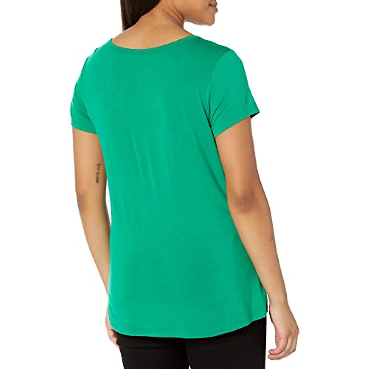 Ultra Game NBA Boston Celtics Womens Box Out Varsity Stripe Tee Shirt, Team Color, Medium