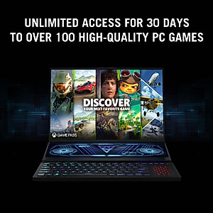 ASUS ROG Zephyrus Duo 16 (2022) Gaming Laptop, 16” 165Hz ROG Nebula HDR QHD 16:10 Display, NVIDIA GeForce RTX 3070 Ti, AMD Ryzen 9 6900HX, 32GB DDR5, 1TB SSD, Windows 11, GX650RW-XS96