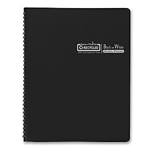 House of Doolittle 2024 Weekly Calendar Planner, Black on White Series, 8.5 x 11 Inches, January - December (HOD217102-24)