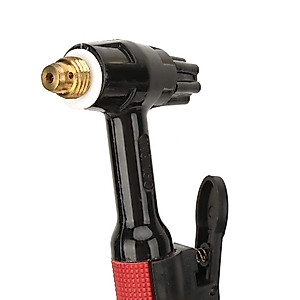 Tig Welding Torch, 4M Welder Torch Air Cooled Welder Gun with M16*1.5mm Connector, 2 Shield Cups 2 Electrodes