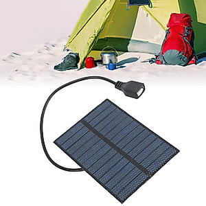 3W 5V Mini Solar Panel for Smart Phone, Small Fans, Outdoor, Portable Polysilicon Solar Photovoltaic Panel