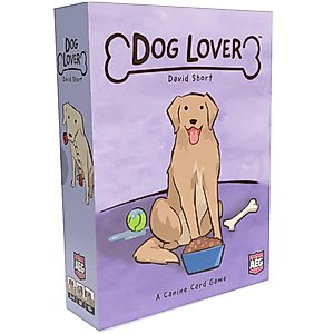 AEG Dog Lover | Family Card Drafting Set Collection Game | Rescue Beloved Dogs & Train New Tricks | 2-4 Players | Ages 10+ | 30 Minute Playtime