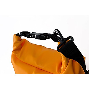 Premium Waterproof Bag/Roll Top Dry Bag - Perfect for Kayaking/Boating/Canoeing/Fishing/Rafting/Swimming/Camping/Snowboarding Crafted by Montem (Orange, 20L)