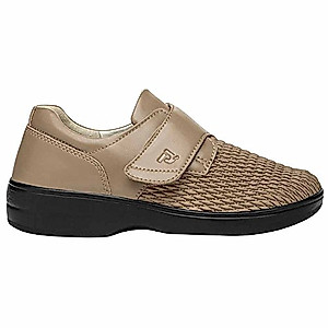 Propét Women's Olivia Oxford Flat, Taupe