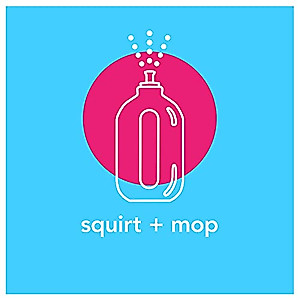 Method Hardwood Floor Cleaner Squirt + Mop Bottle, Spearmint Sage, For Sealed Hardwood and Laminate Floors, 25 Fl Oz (Pack of 1)