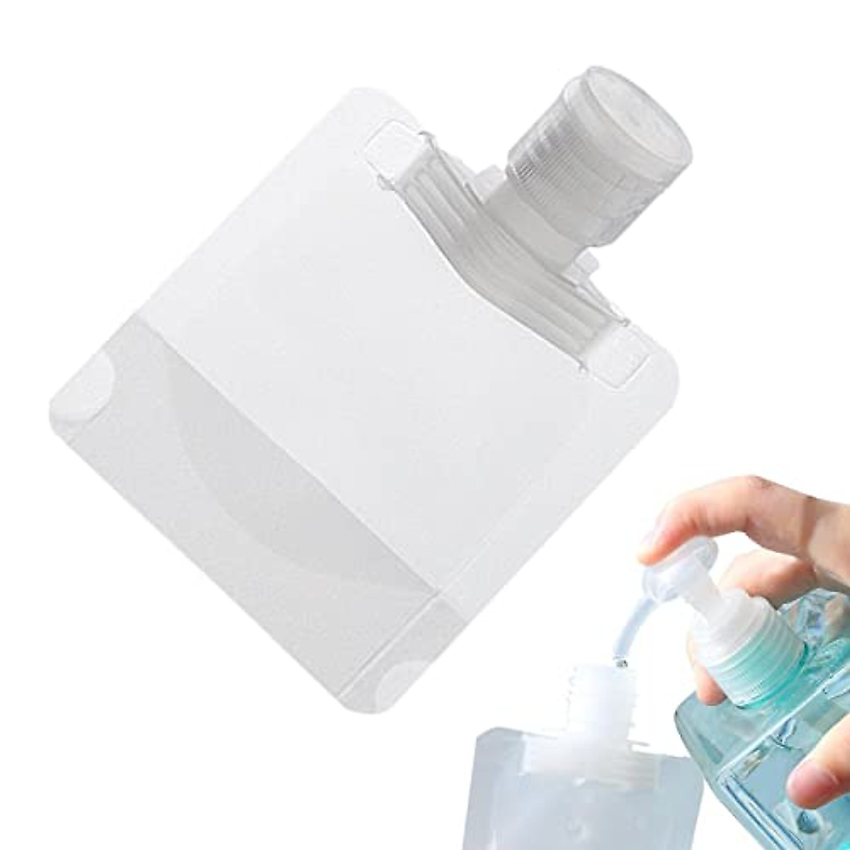 Liquids Travel Bottles, 30ml/50ml/100ml Leakproof Travel Shower Gel Bottle, Empty Travel Bottles Flipp Cap, Empty Bottle, Portable Containers, Travel Size Bottle for Soap, Shampoo and Conditioner,