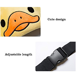 Baby Carseat Head Support Car Seat Head Band Strap Headrest Stroller Car Seat Sleeping Head Support for Toddler Child Children Kids Infant (Yellow)