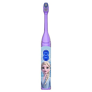 Oral-B Kids Battery Power Electric Toothbrush Featuring Disney's Frozen for Children and Toddlers age 3+, Soft (Characters May Vary)