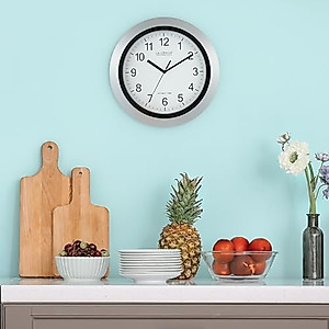 La Crosse Technology WT-3129S 12 Inch Atomic Analog Wall Clock