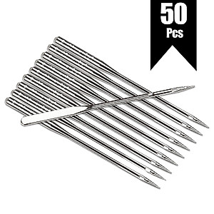 50 PCS Sewing Machine Needles for Brother, Sewing Needles Embroidery Machine Needles for Brother Sewing Machine (100/16-50 Pack)