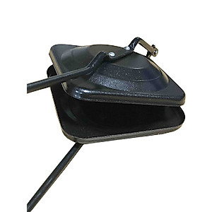 WhopperIndia Aluminium Non-Stick Sandwich Maker Nonstick Plates Stove top Toasted Sandwich Snack Maker For Kids, Black 16 X 6 Inch