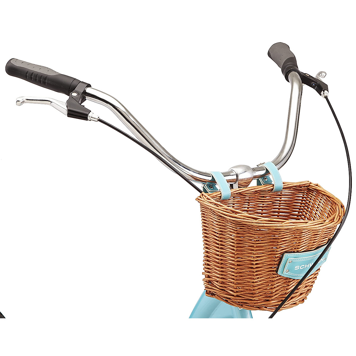 Schwinn Shuffle Deluxe Adult Scooter, 26-Inch Front Wheel, 20-Inch Rear Wheel, Alloy Linear Pull Brakes, Steel Frame, Teal