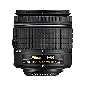 Nikon VBA550K002 D3500 + AF-P 18–55 Non VR Kit - Black