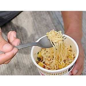 Snow Peak Titanium Foon - Durable and Lightweight Titanium - 1.3 x 6.4 in