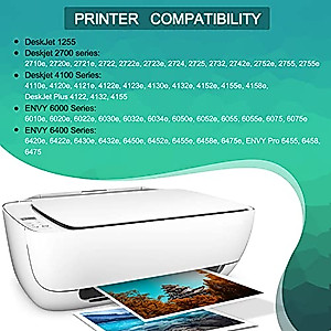GREENBOX Remanufactured Ink Cartridge Replacement for HP 67 67XL for DeskJet 2732 2755 Envy 6052 6058 6075 DeskJet Plus 4152 4155 4158 Printer (2 Black)