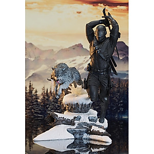 DIAMOND SELECT TOYS G.I. Joe Gallery: Snake Eyes PVC Statue, Multicolor 11 inches