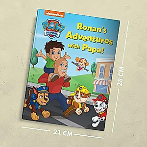 PAW Patrol Personalized Book: Adventures with Daddy (Large Softback)