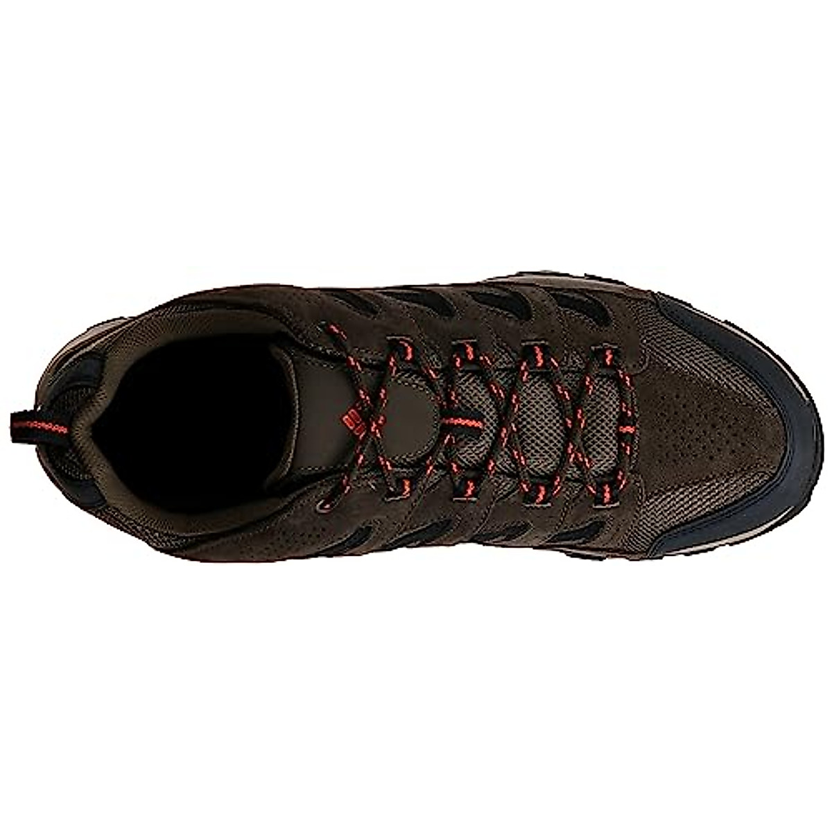 Columbia Mens Crestwood Hiking Shoe Breathable, High-Traction Grip, Camo Brown, Heatwave, 12 US