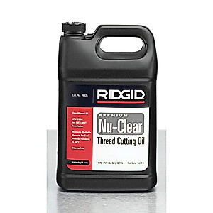 RIDGID 70835 Thread Cutting Oil, 1 Gallon of Nu-Clear Pipe Threading Oil