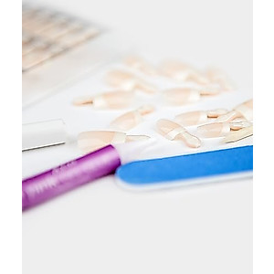 Kiss Products Everlasting French Nail Kit, String of Pearls, 0.07 Pound (28 Count)