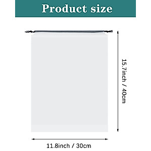Shoe Bags for Travel, 50 Pcs Transparent Drawstring Shoe Bag, Travel Item Storage Bag, Large Storage Bag for Men and Women, Shoe Storage Bags Home Travel to Carry Convenient