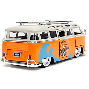 Punch Buggy Slug Bug 1:24 1962 Volkswagen Bus Die-Cast Car, Toys for Kids and Adults