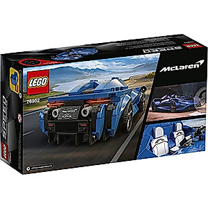 LEGO Speed Champions McLaren Elva 76902 Building Kit; Top Toy Car; Cool Toy for Kids; New 2021 (263 Pieces)