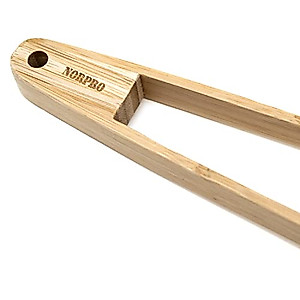 Norpro Bamboo Tong, 12"