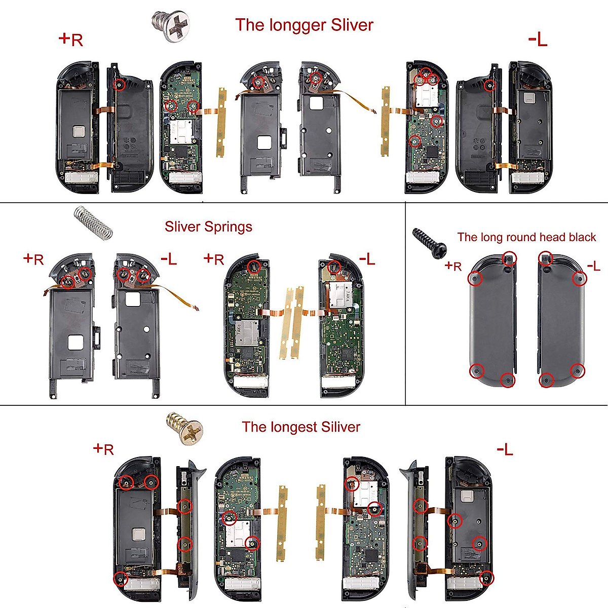 eXtremeRate Back Plate for Nintendo Switch Console, NS Joycon Housing Shell (D-Pad Version) with Full Set Buttons, DIY Replacement Shell for Nintendo Switch - Transparent Clear Green