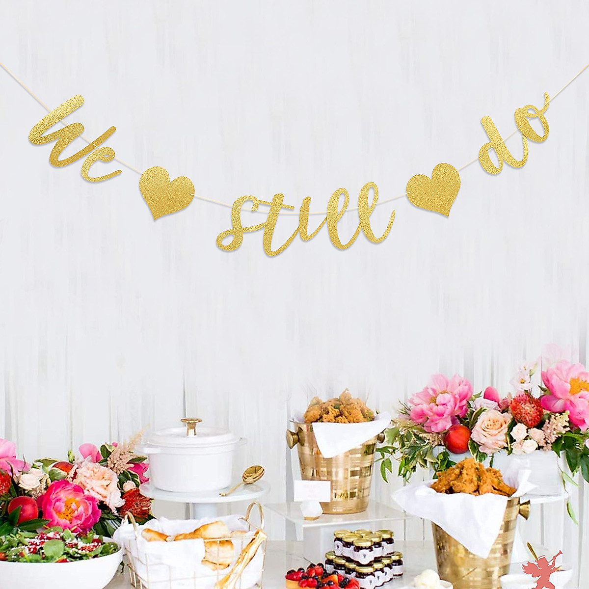 we still do banner - Bridal Shower Banner Decorations, wedding anniversary party decorations engagement banner,bride banner Party decorations