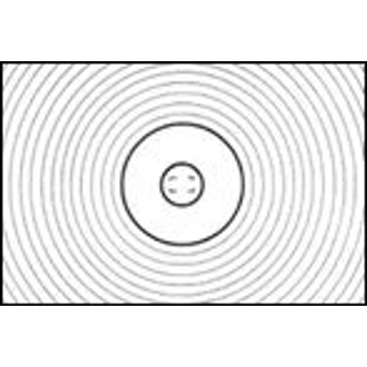 Nikon U Focusing Screen for F4 / F4s Camera with Telephoto Lens