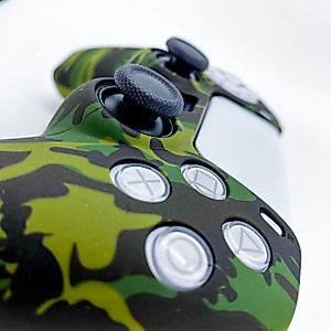 Lox Central - Silicone Gel Controller Cover Skin Protector Compatible for PlayStation 5 PS5 (2X Controller) (Spray Paint and Splash) Leave a Review