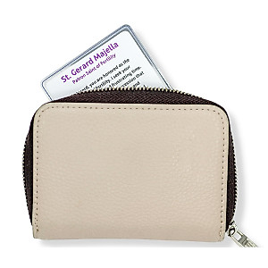 Laminated St Gerard Pregnancy Prayer Card - Catholic Holy Card for Patron Saint of Fertility and Motherhood, Includes St Gerard Medal for Pregnancy, Wallet Size Prayer Card